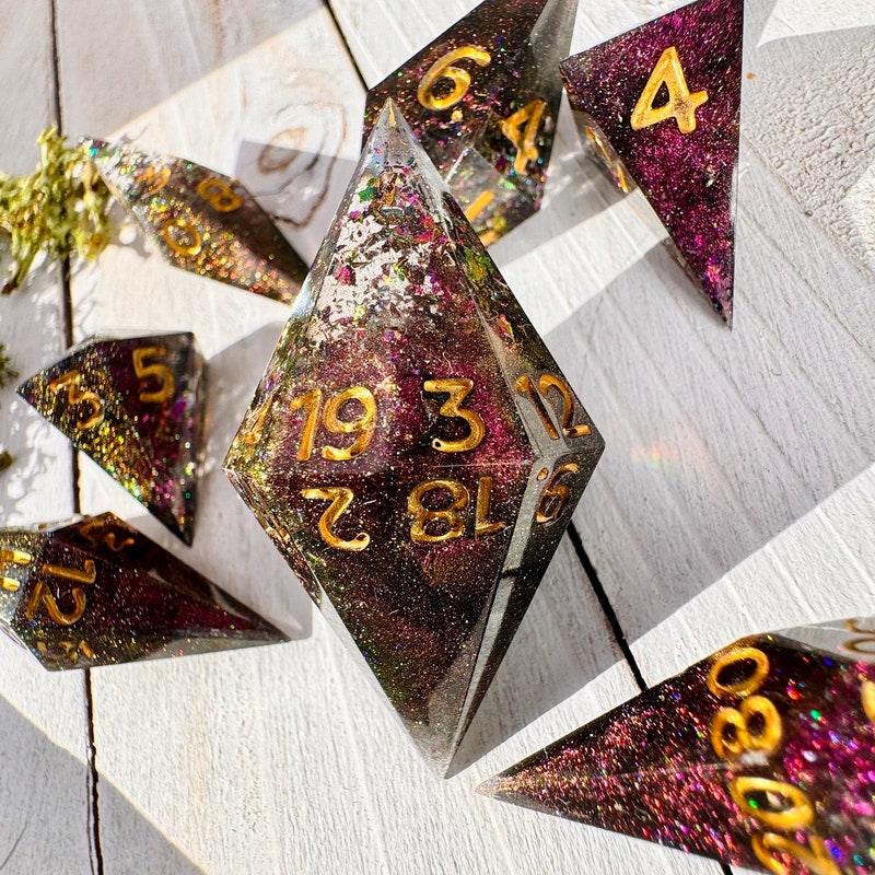 Crystal Dice - Etsy