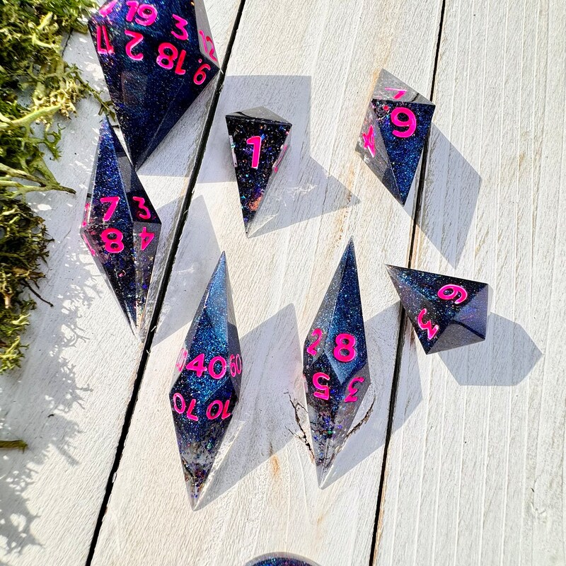 Crystal Dice - Etsy