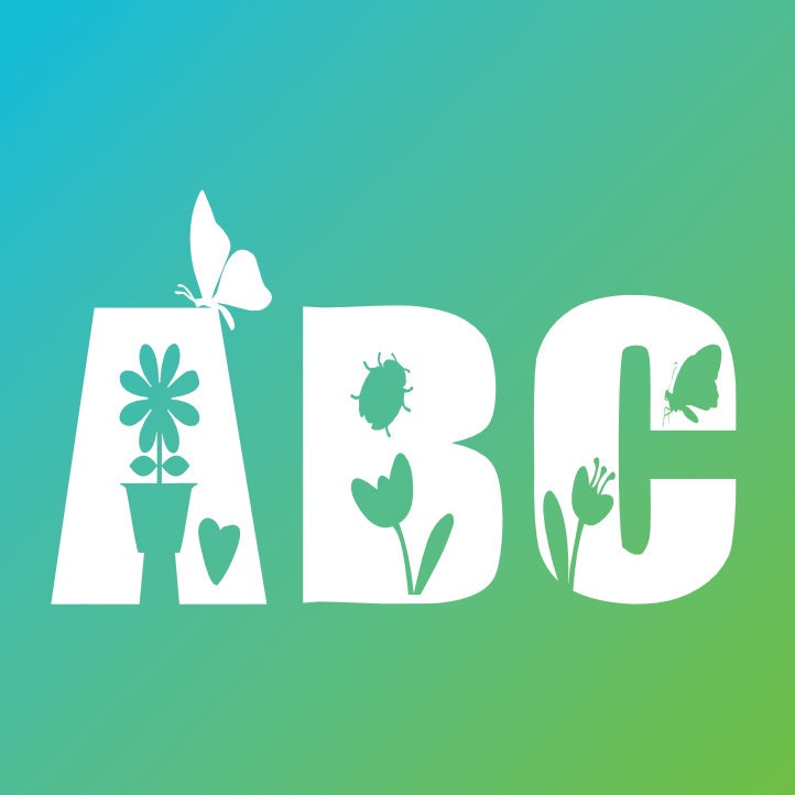 Spring Font Digital Downloadable Font Letters Alphabet and - Etsy Canada