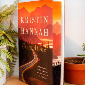 The Great Alone by Kristin Hannah - Hand Painted Edges - Etsy