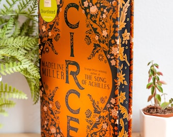 Circe by Madeline Miller Custom Stencil Sprayed Edge Hand Painted Books ...