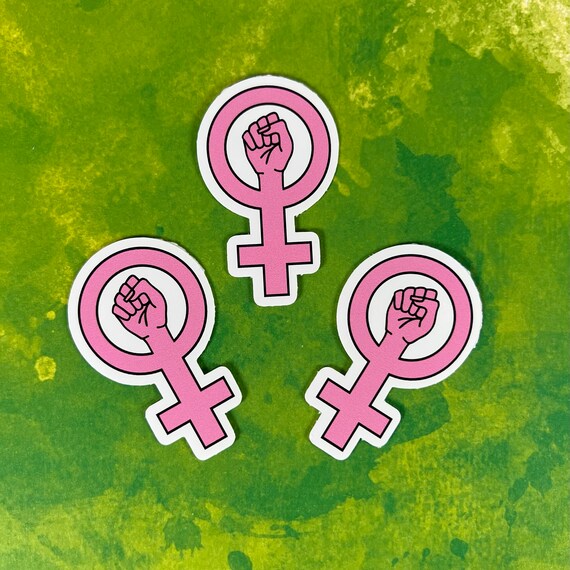Female Symbol With Fist in the Middle Female Empowerment - Etsy