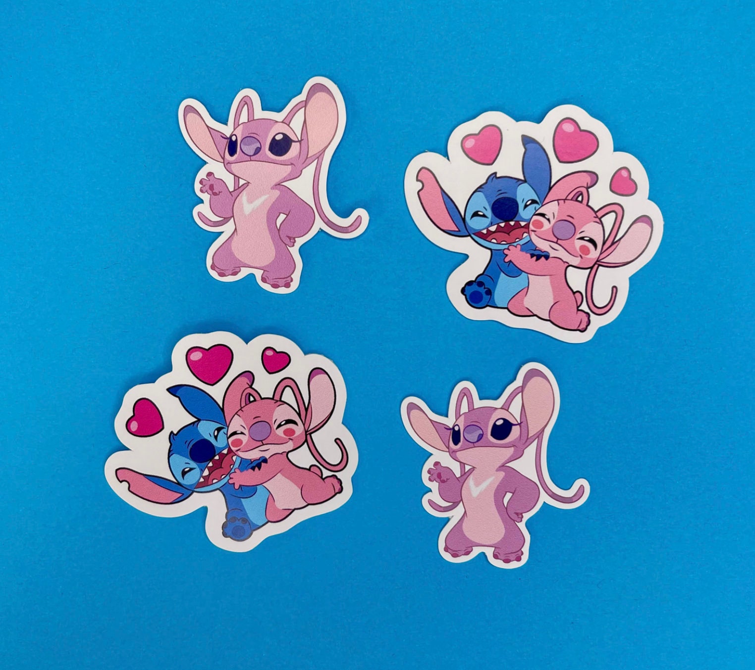 ADORABLE Lilo & Stitch Disney Inspired Sticker Pack of 14 Stickers to ...