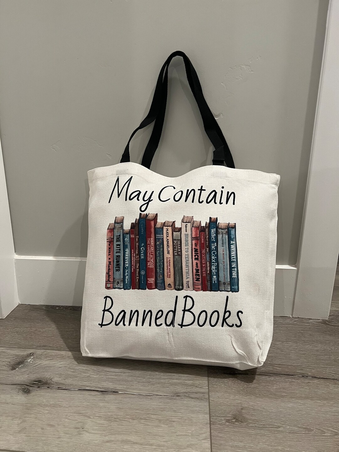 Tote Bag | Banned Books | Book Nerd | Reusable | 18.5/15/5 - Etsy