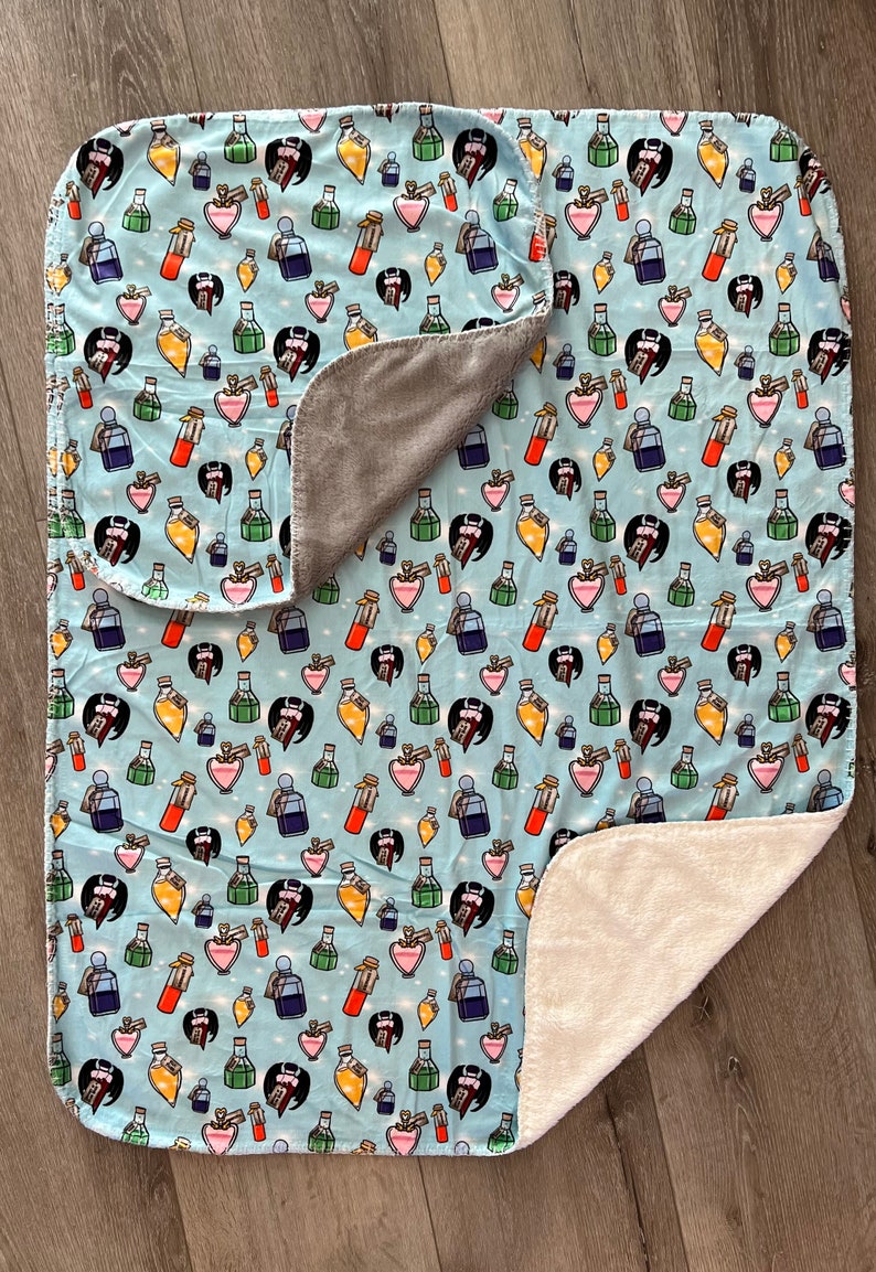 Harry Potter Magic Potions Hogwarts Baby Blanket Lovey - Etsy