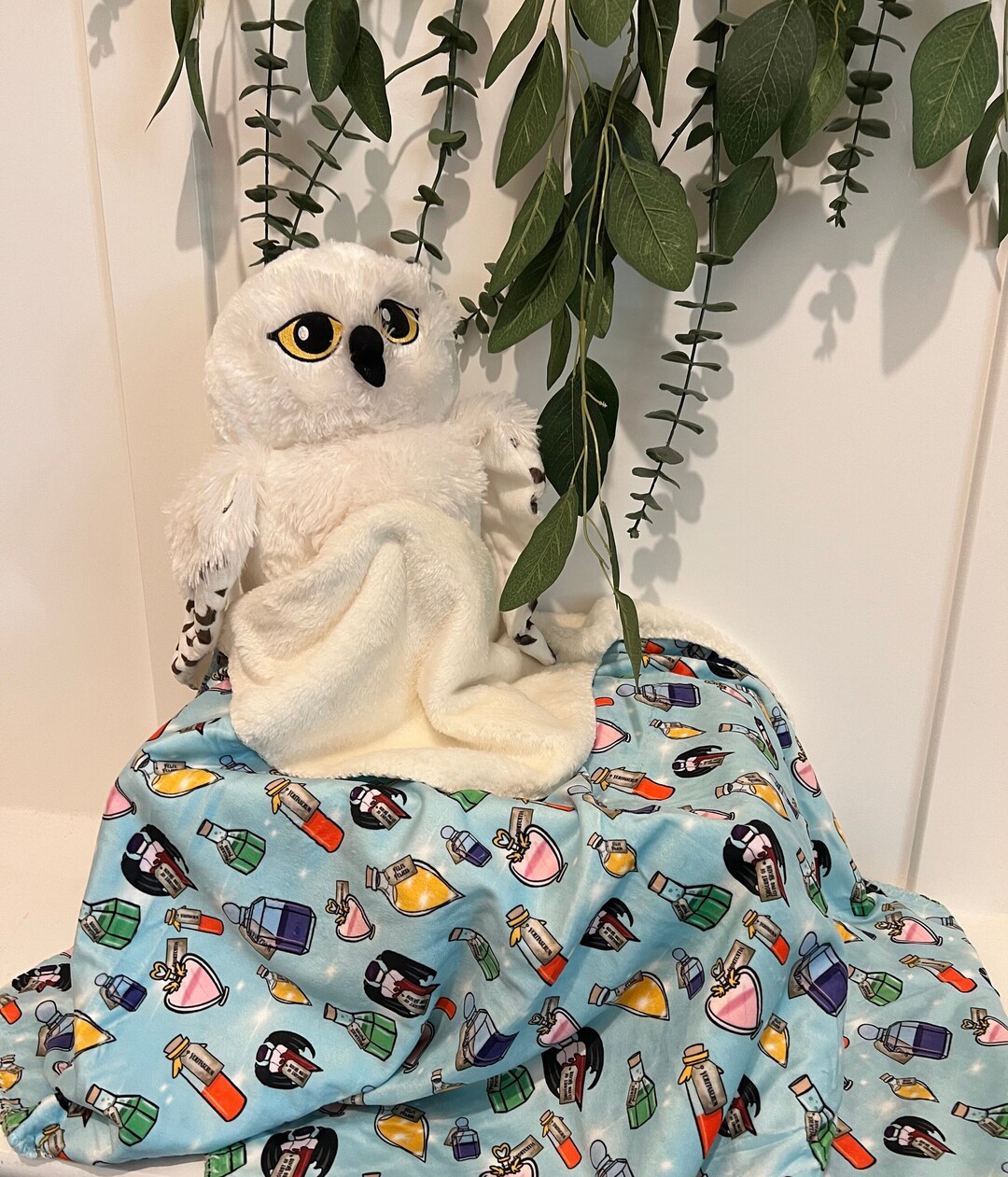 Harry Potter Magic Potions Hogwarts Baby Blanket Lovey - Etsy