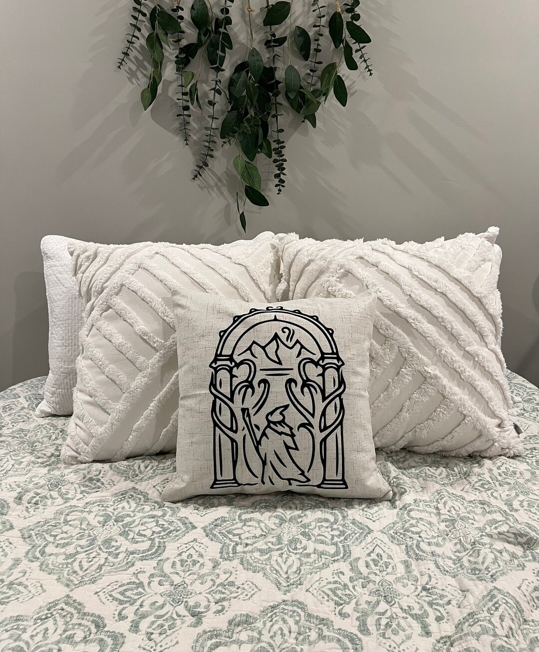 Gandalf Moria / Lord of the Rings/ Pillow Cover / Nerd Pillows ...