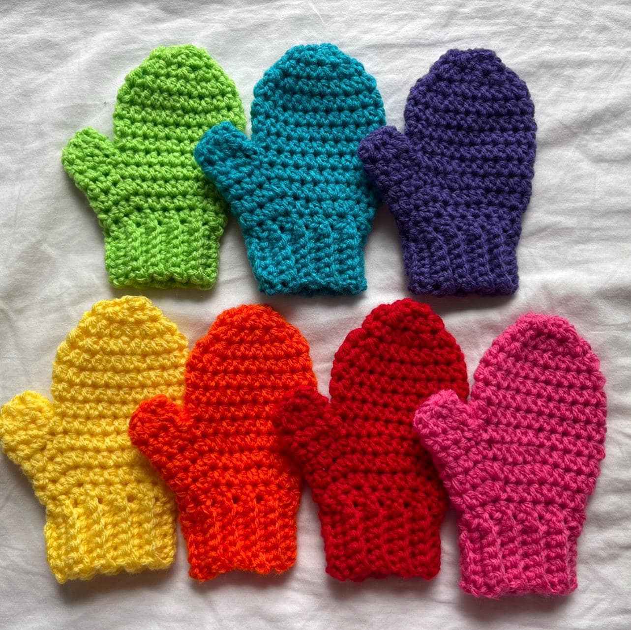 Toddler Mittens Crochet Pattern | 2-3T, 3-4T, 4-5T | Crochet Toddler ...