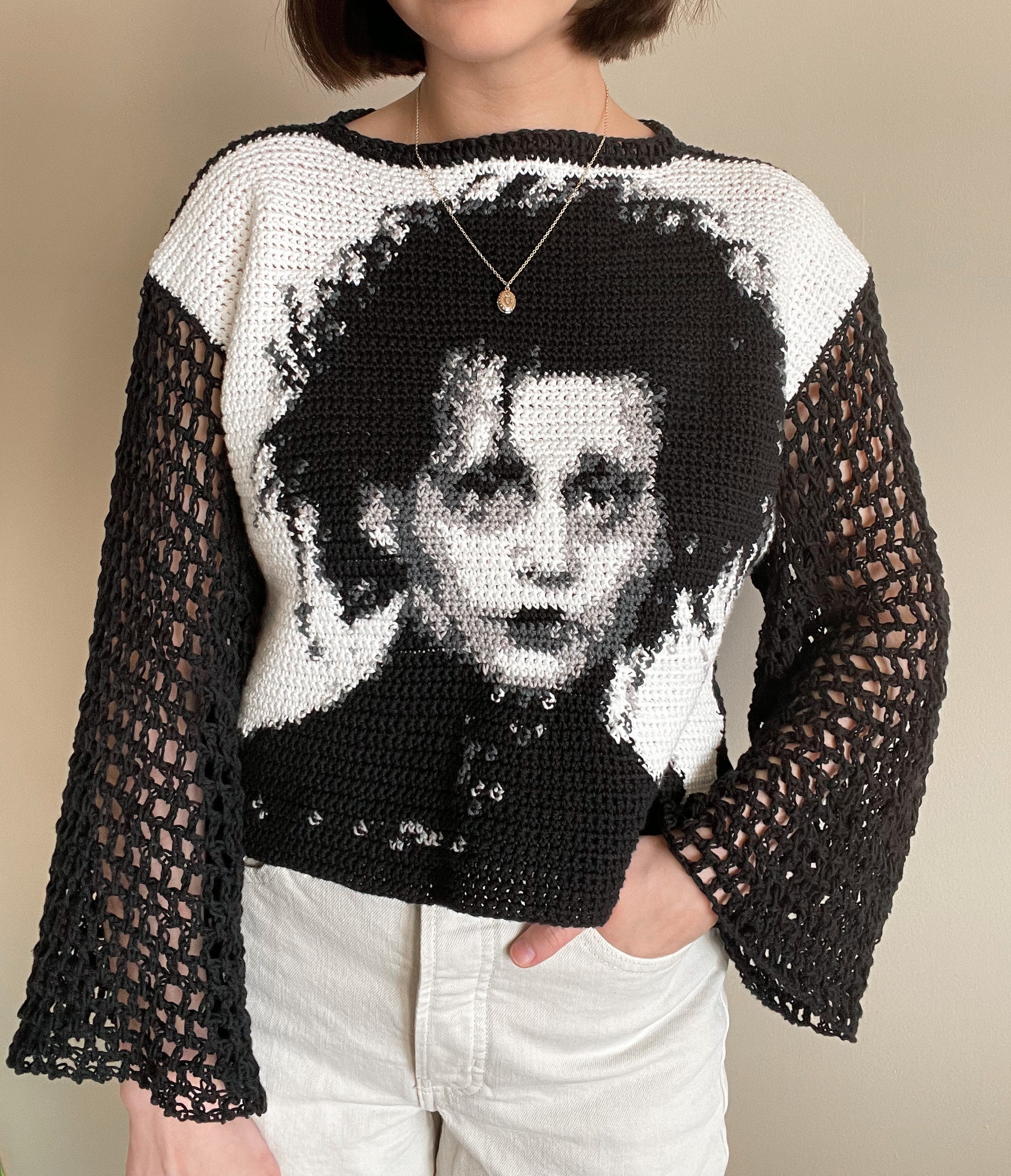 Edward Scissorhands Sweater Crochet Pattern PDF Crochet Pattern - Etsy