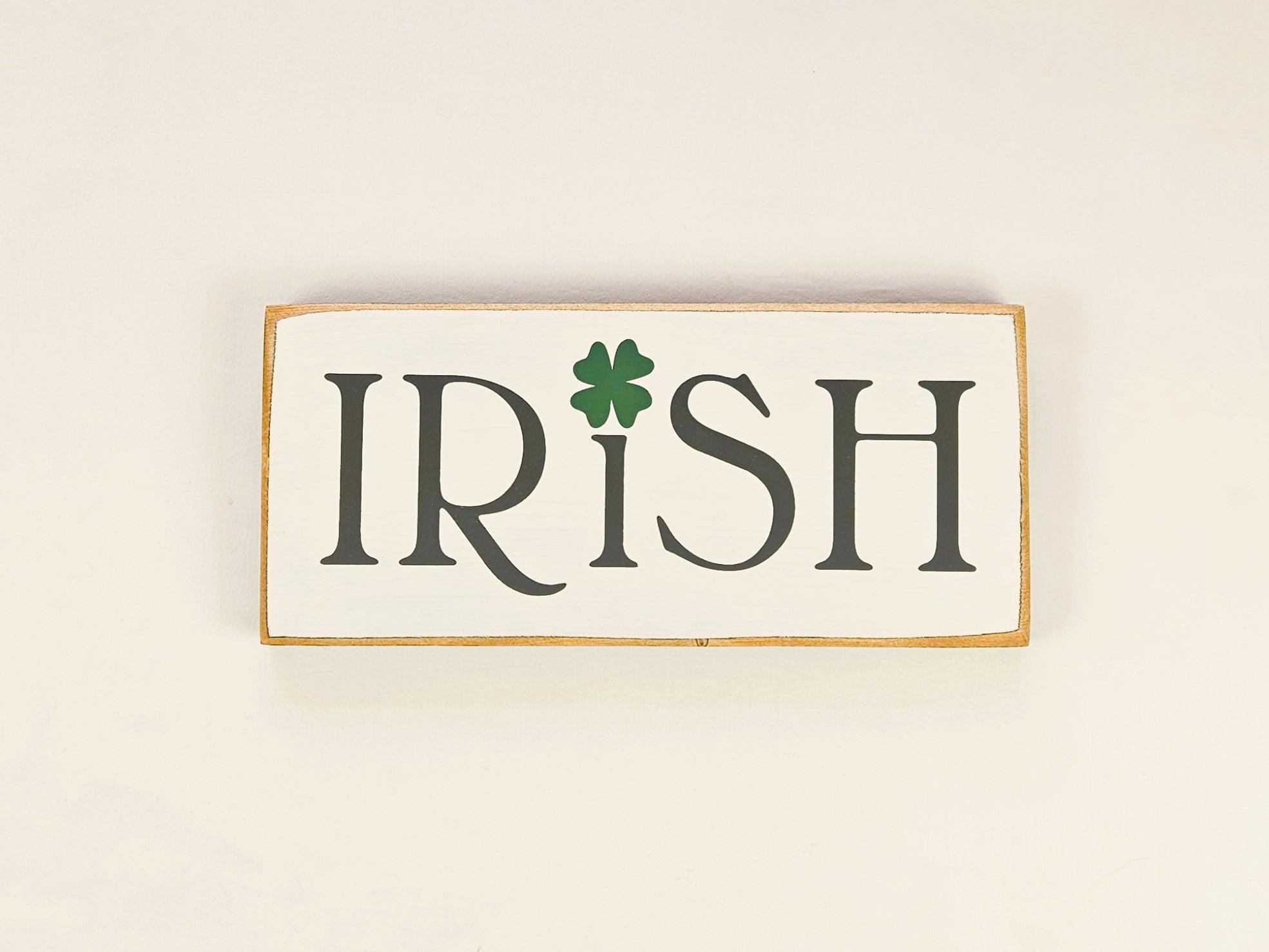 Irish Wooden Sign - Etsy