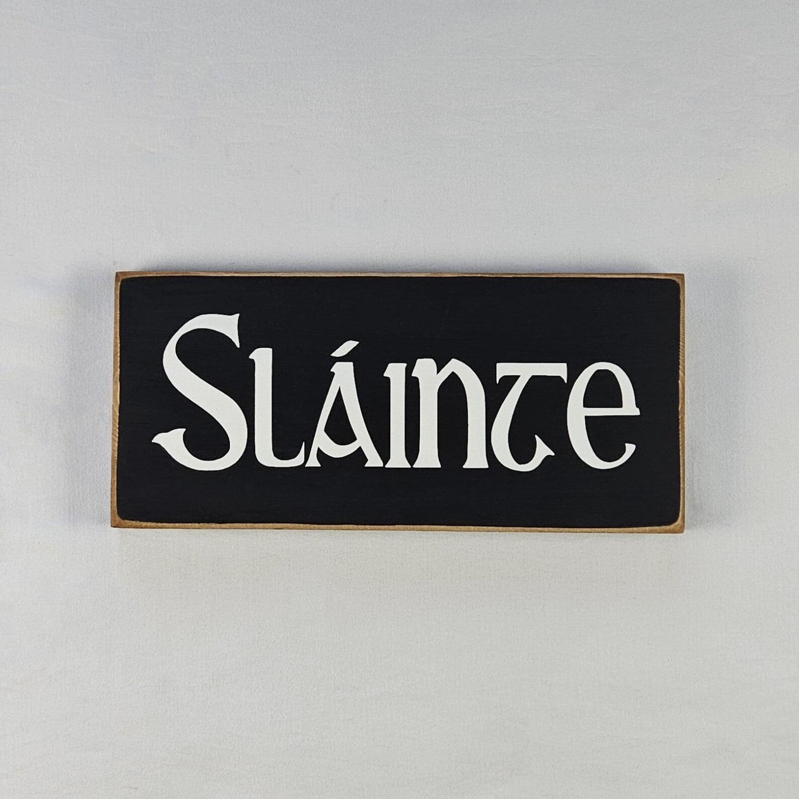 Slainte Wooden Sign - Etsy