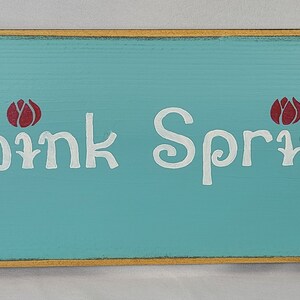 Think Spring Wooden Sign - Etsy