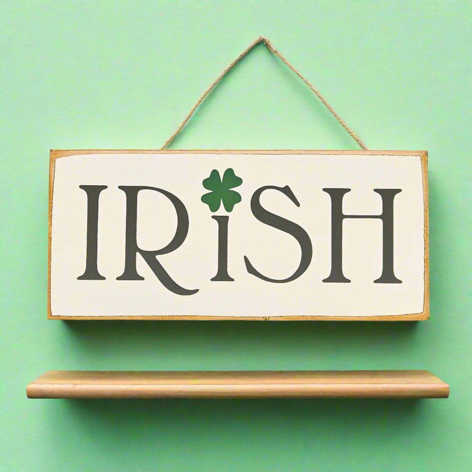 Irish Wooden Sign - Etsy