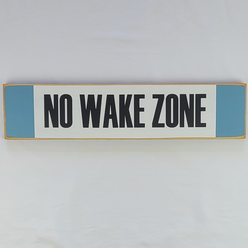 No Wake Zone - Etsy