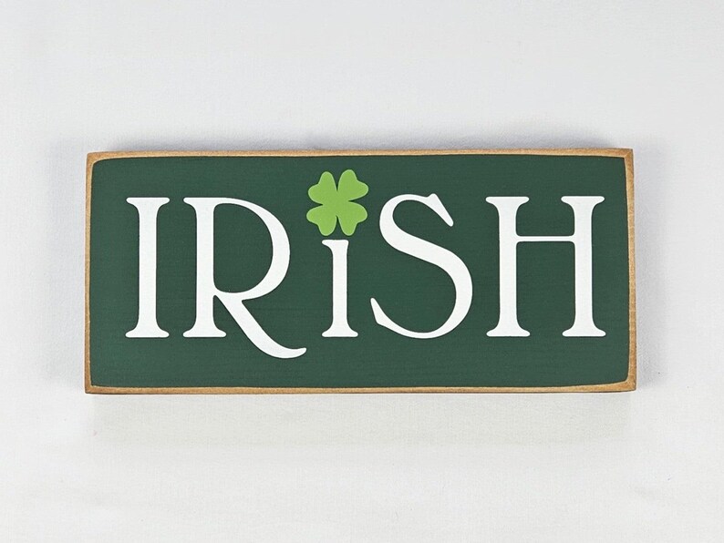 Irish Wooden Sign - Etsy