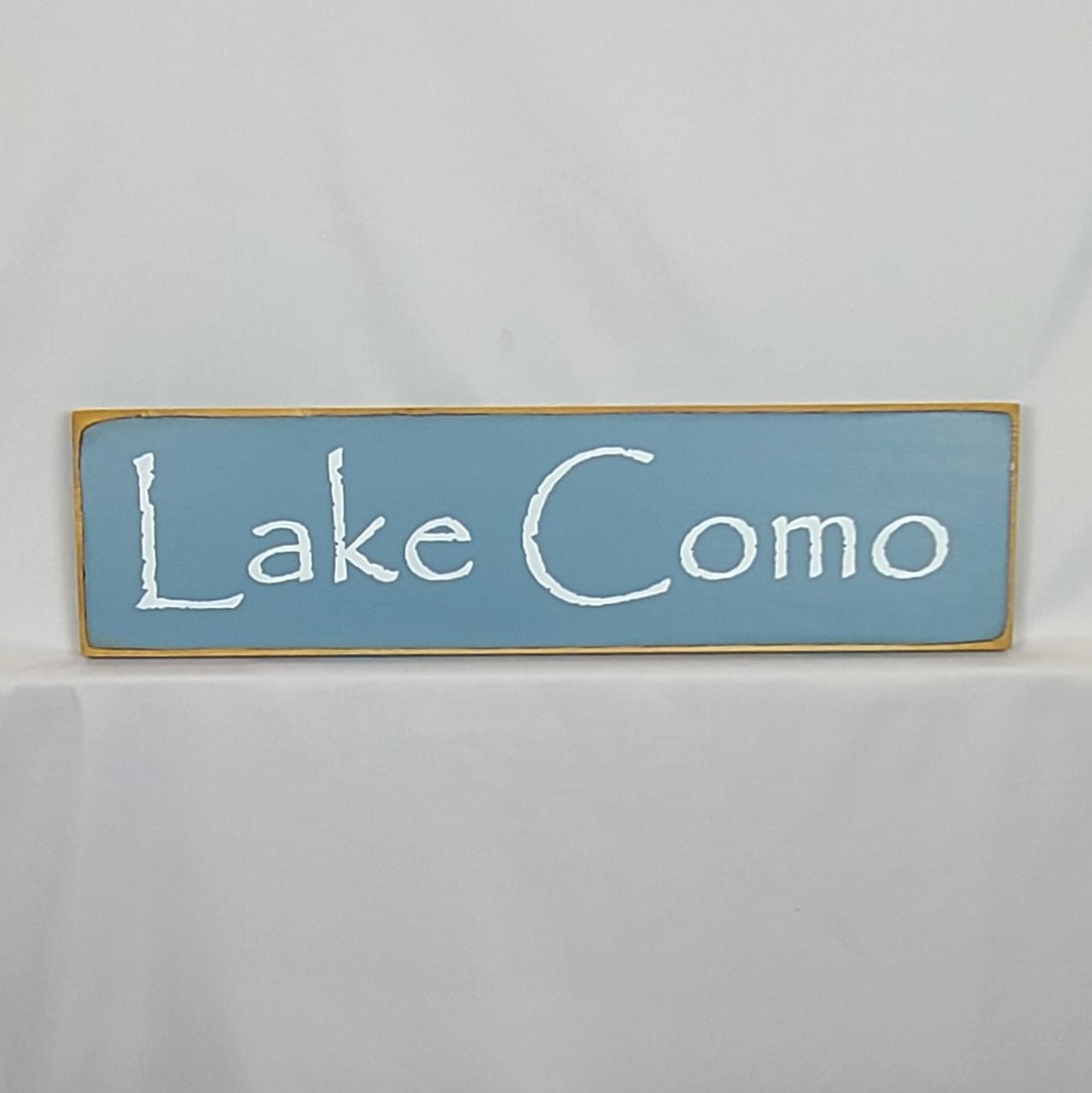 Lake Como Wooden Sign - Etsy