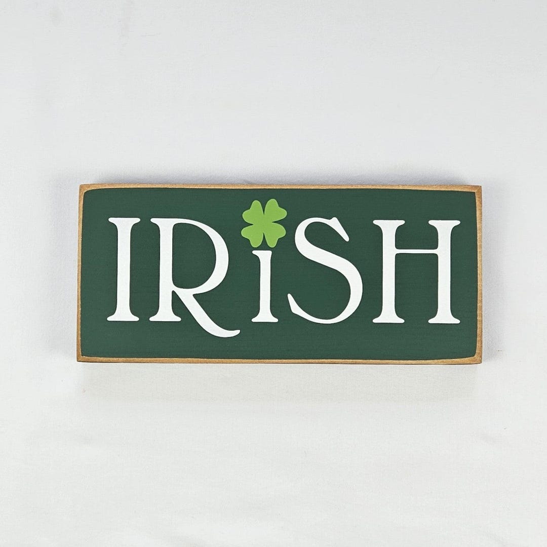 Irish Wooden Sign - Etsy