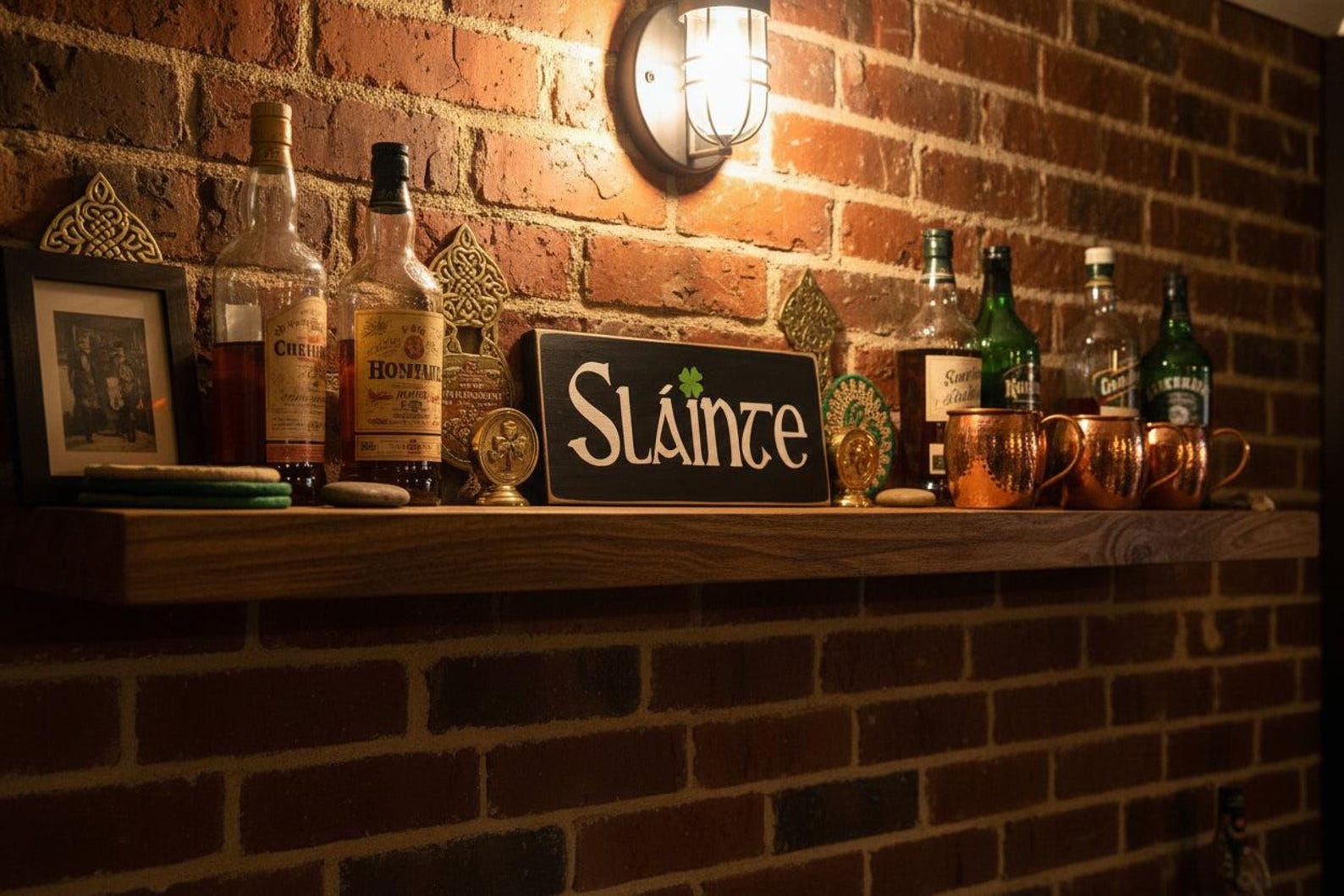 Slainte Wooden Sign - Etsy