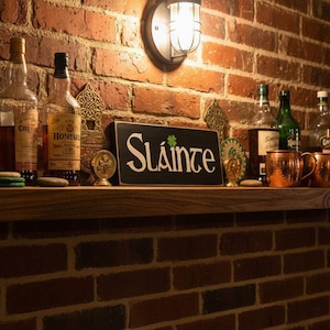 Slainte Wooden Sign - Etsy