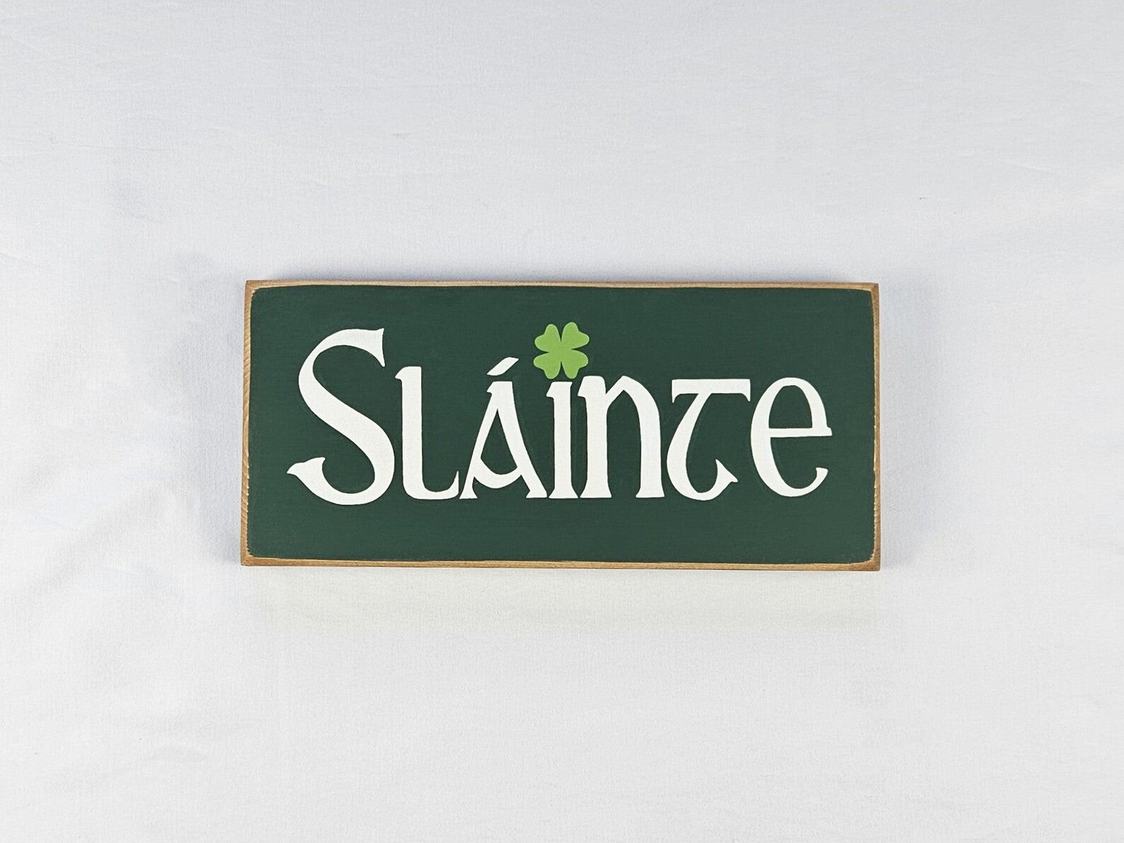Slainte Wooden Sign - Etsy