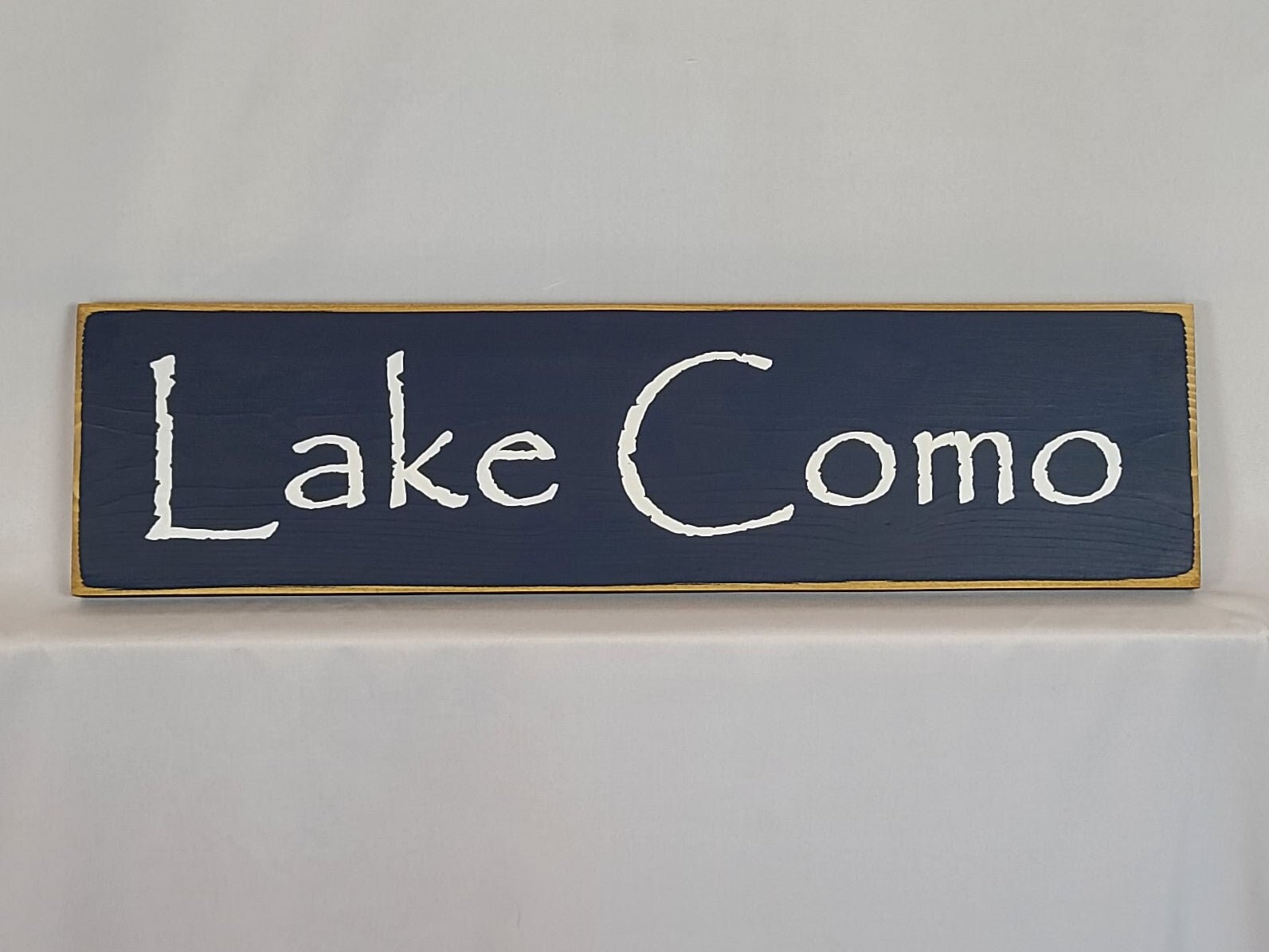 Lake Como Wooden Sign - Etsy