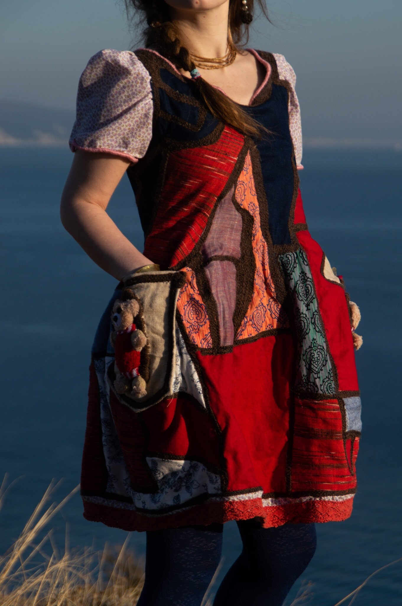 Patchwork Dress, One-of-kind, Boho Dress, Recycled Dress - Etsy