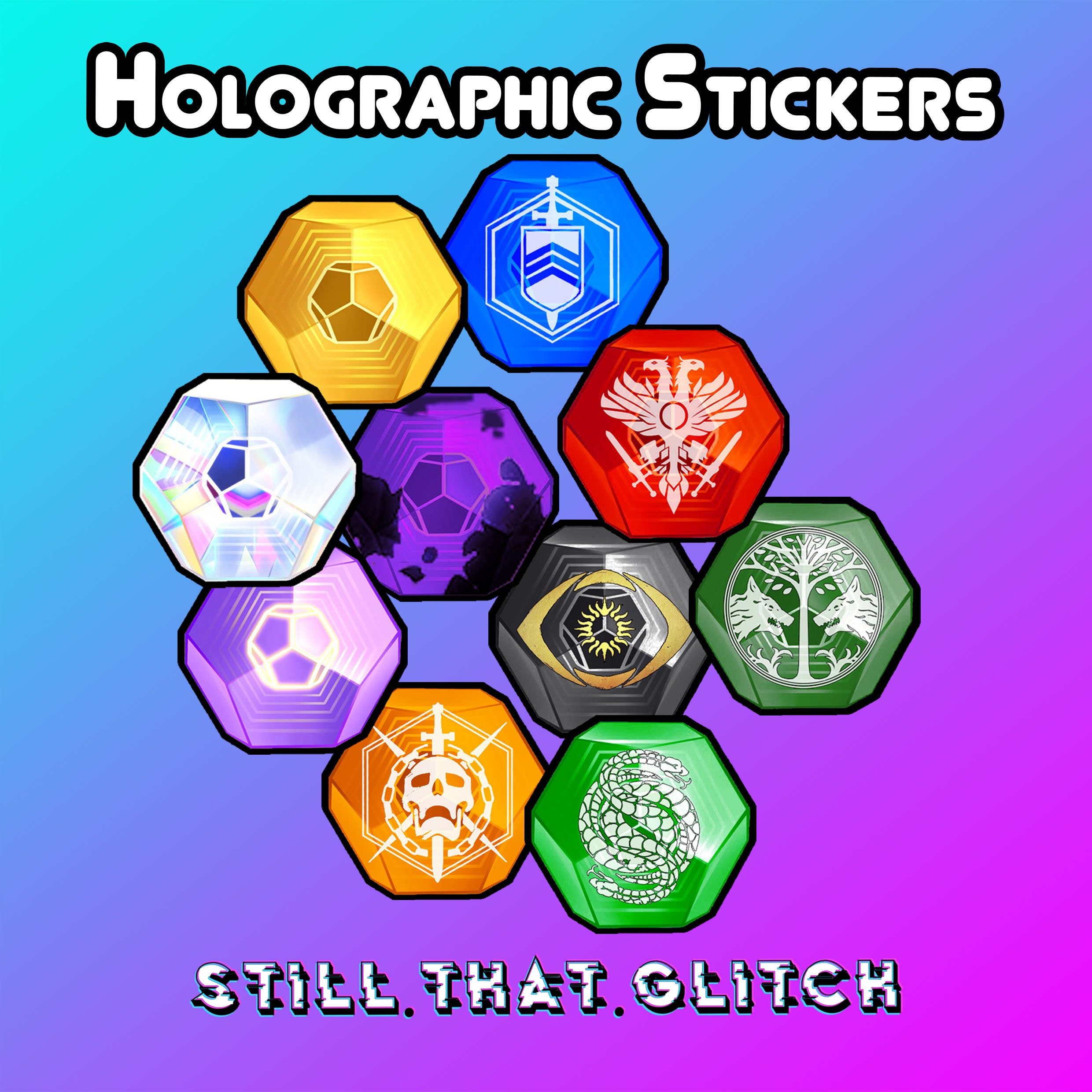 Destiny Stickers - Etsy UK