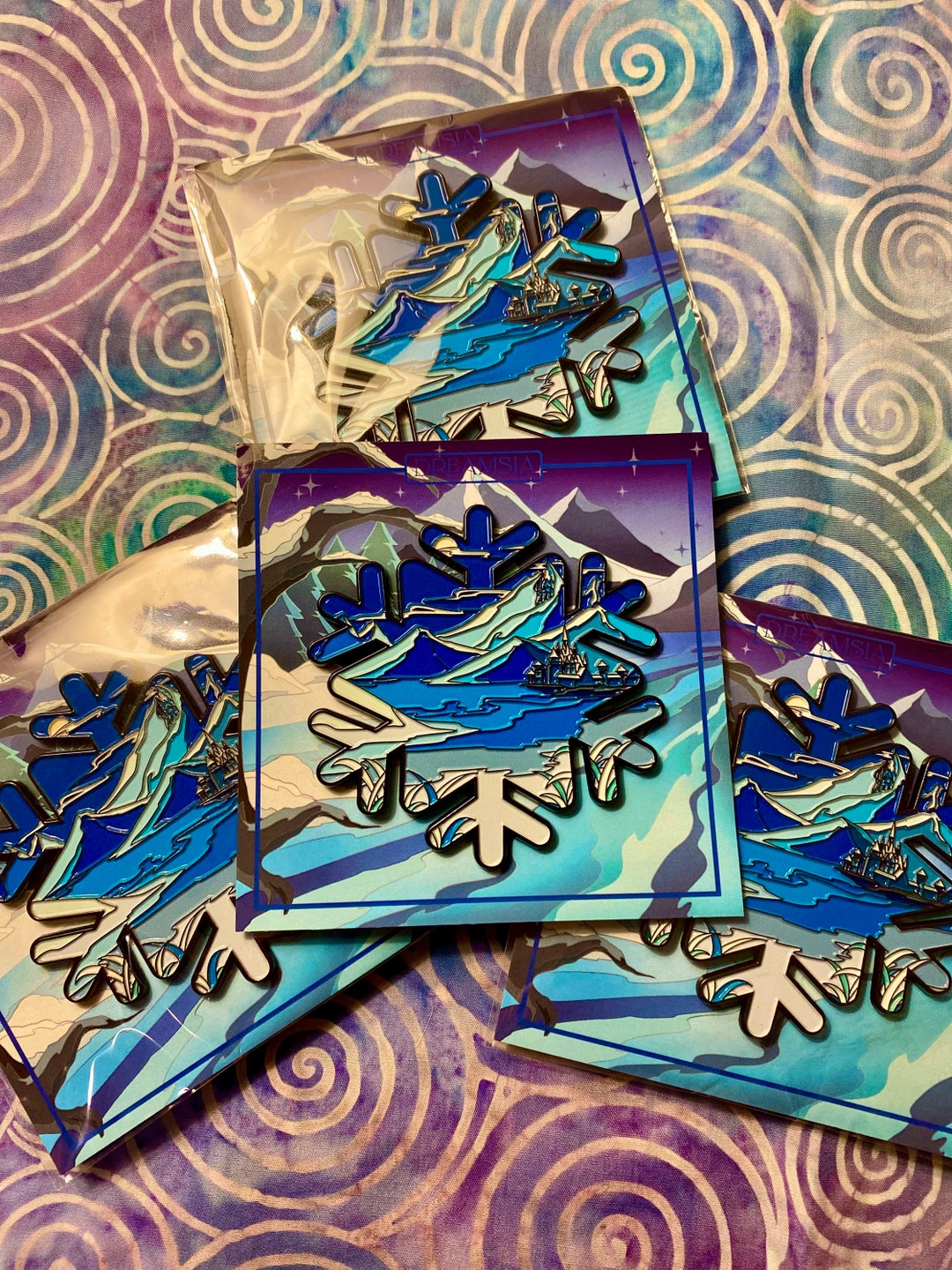 Frozen Arendale Fantasy Locations Enamel Pin - Etsy