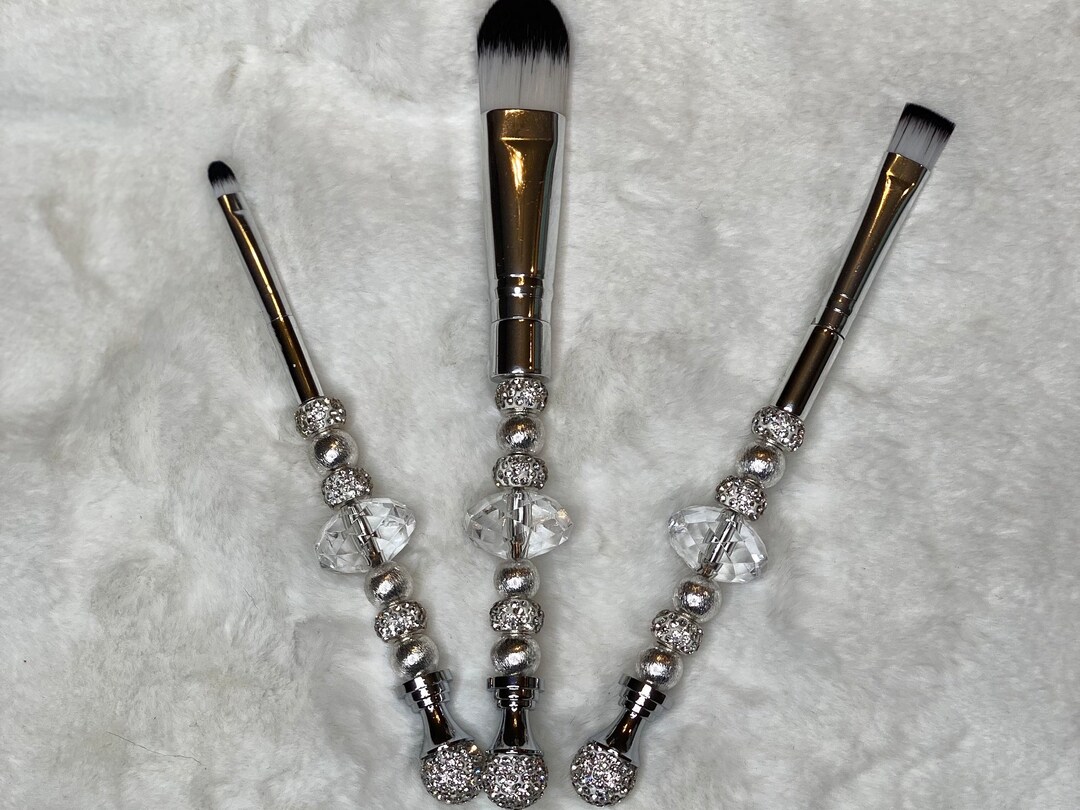 Bling Make-up Brushes & Free Case - Etsy