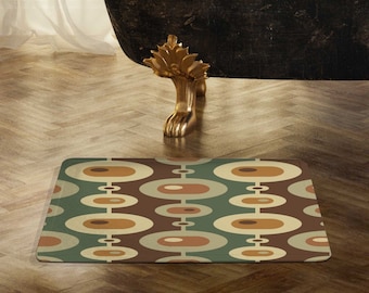 Bathroom Mat Vintage 70s - Etsy
