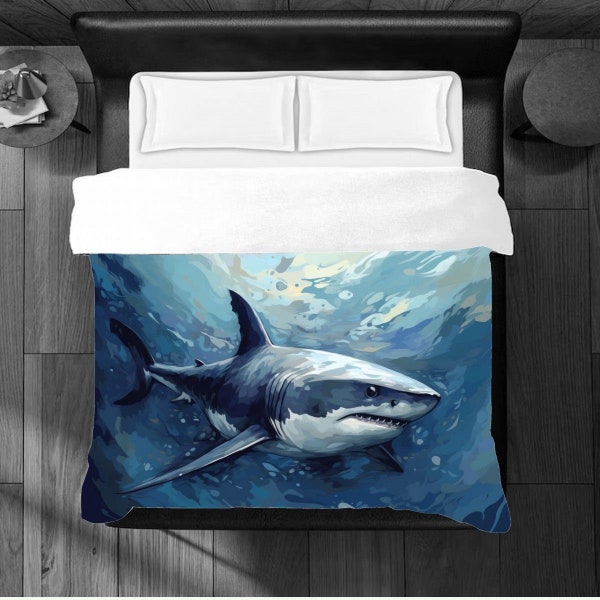 Shark Bedding - Etsy