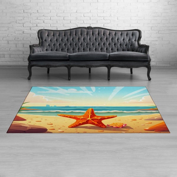 Starfish Rug - Etsy