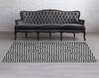 White Arches Rug - Etsy