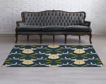 Antler Area Rugs - Etsy