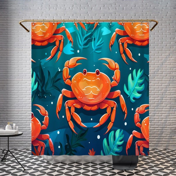 Crab Bath Mat - Etsy