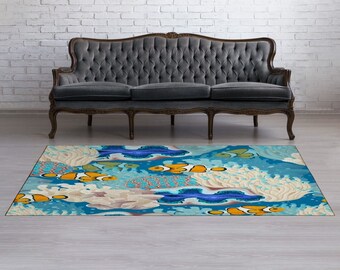 Reef Fish Area Rugs - Etsy