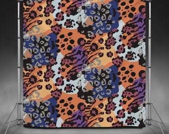 Custom Cheetah Backdrop - Etsy
