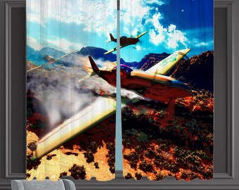 Military Window Curtain - Etsy