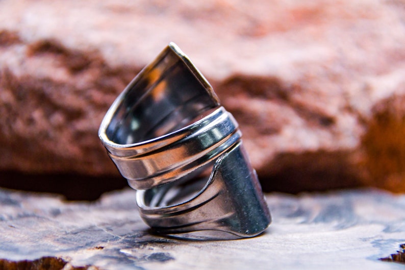 Stainless Steel Pickle Fork Ring - Etsy