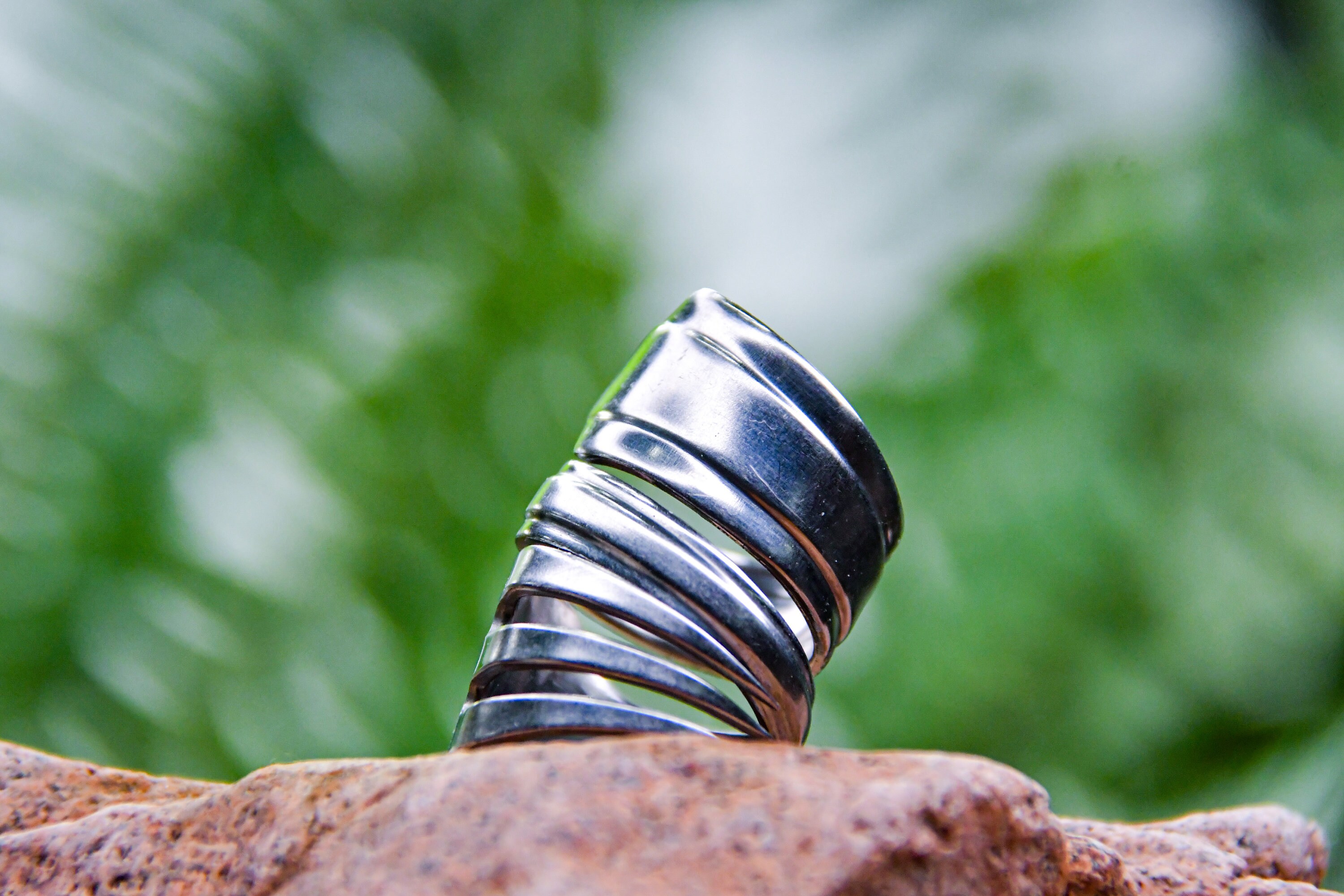 Stainless Steel Pickle Fork Ring - Etsy
