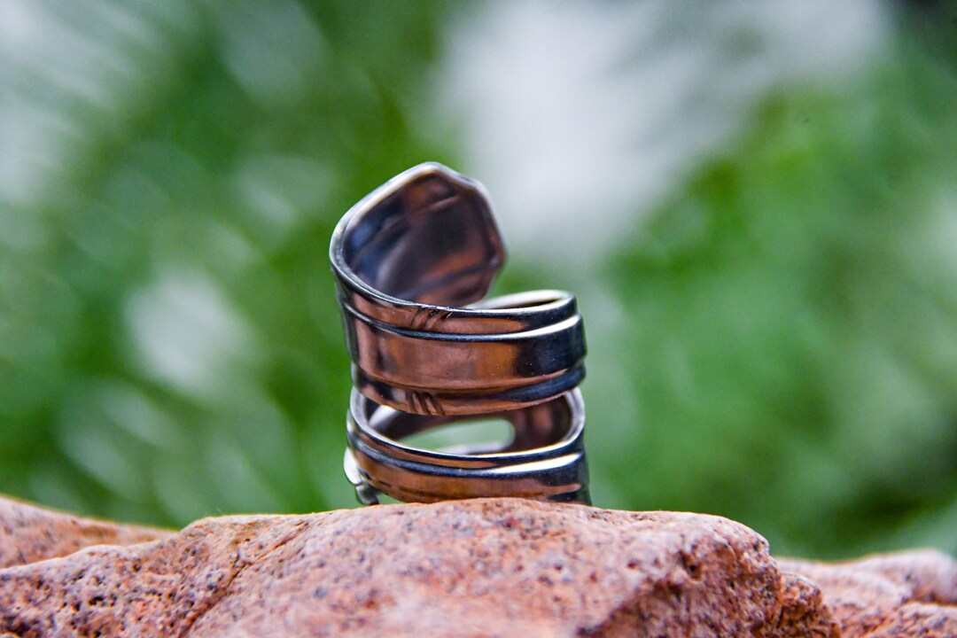 Stainless Steel Pickle Fork Ring - Etsy