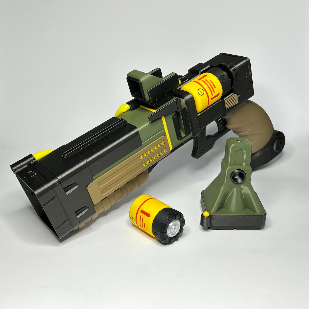 AER9 Laser Rifle Replica Fallout 4 Video Game Prop 3D Printed Model ...