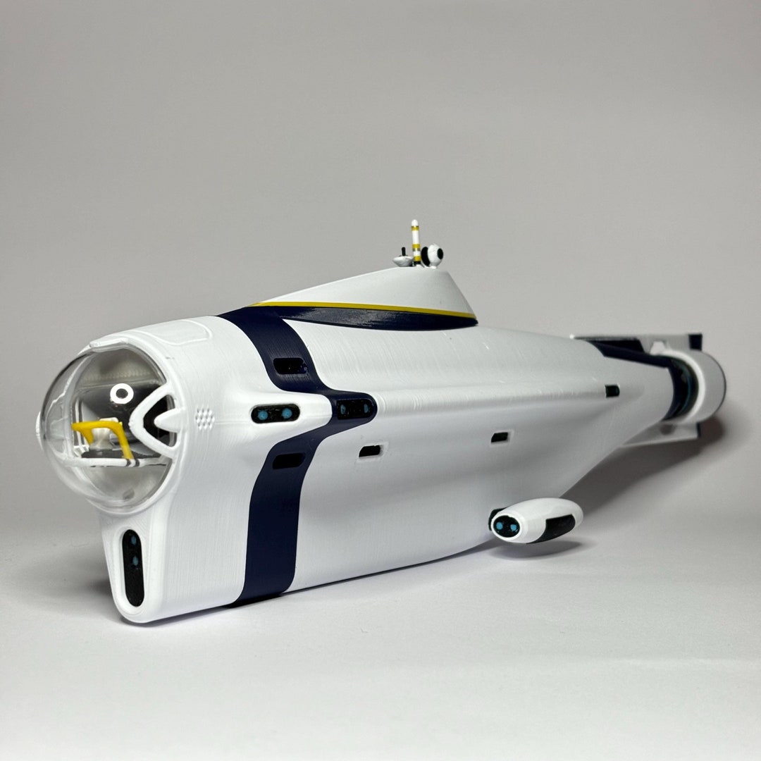 Cyclops From Subnautica 3D Printed Model With Visible Interior Unknown ...