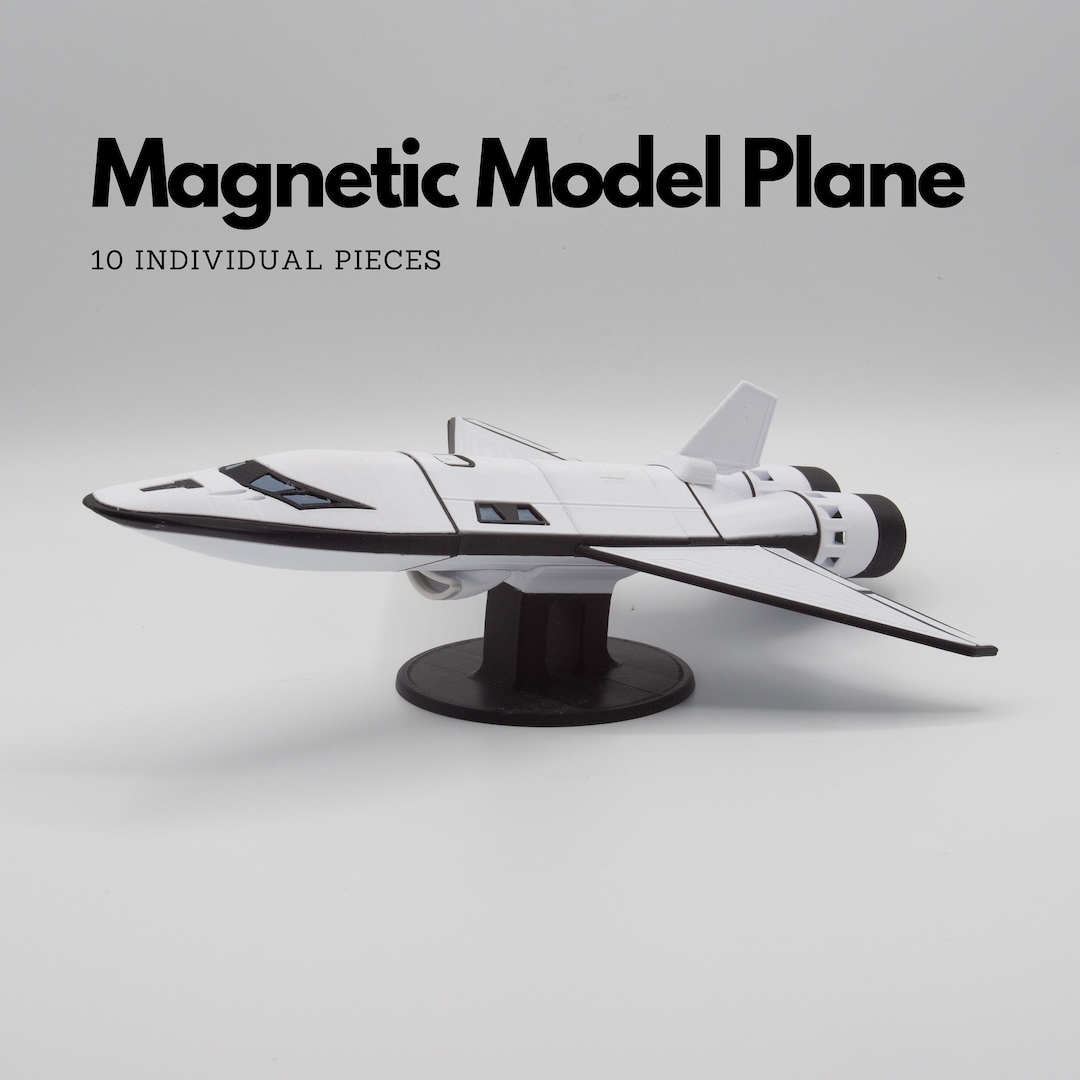 Kerbal Space Program Model Airplane 3D Printed Magnetic Toy Space ...