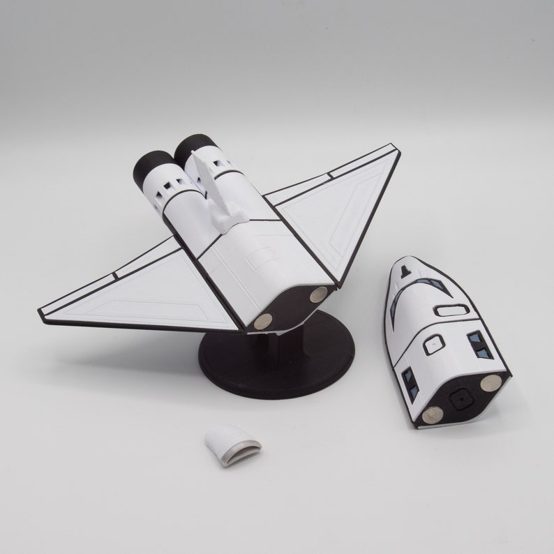 Kerbal Space Program Model Airplane 3D Printed Magnetic Toy Space ...
