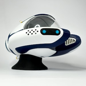 Seamoth From Subnautica - 3D Printed Model With Visible Interior and ...