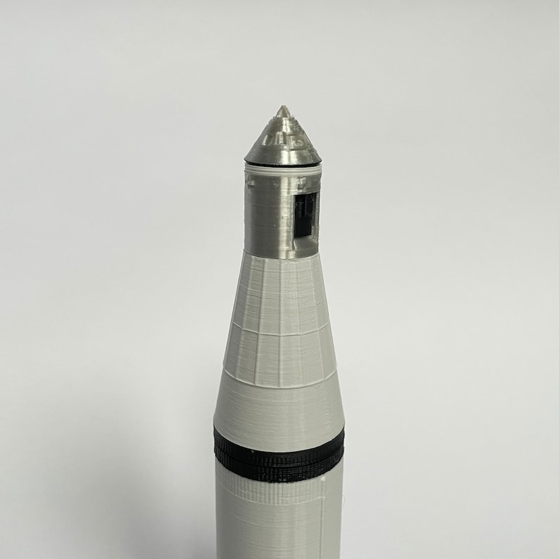 Saturn V Model Rocket Kit 3D Printed Magnetic Toy Space Decorations ...