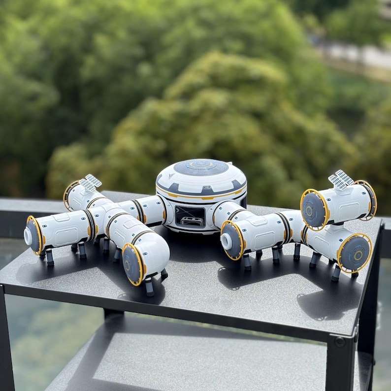 Seabase From Subnautica - 3D Printed Modular Base Pieces - Video Game ...
