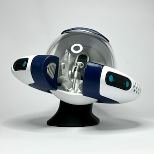 Seamoth From Subnautica - 3D Printed Model With Visible Interior and ...