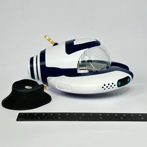 Seamoth From Subnautica - 3D Printed Model With Visible Interior and ...